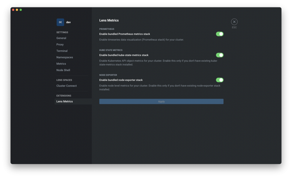 Lens The Kubernetes IDE + Grafana Dashboard – Ton's Blog